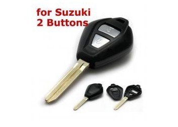 Suzuki 2 Buttons Remote Key Shell(No Logo)