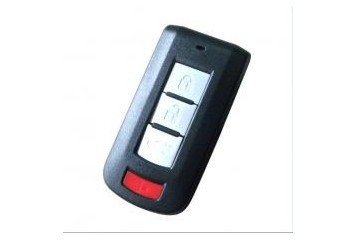 Flip Modified Remote Key Shell 3+1 Button for Mitsubishi