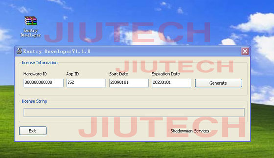 Xentry Developer Keygen 1.10 Mercedes Star Diagnosis Tool