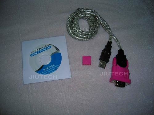 Automotive Diagnostic Interface / Cable Usb To Rs232 Serial Port Cable