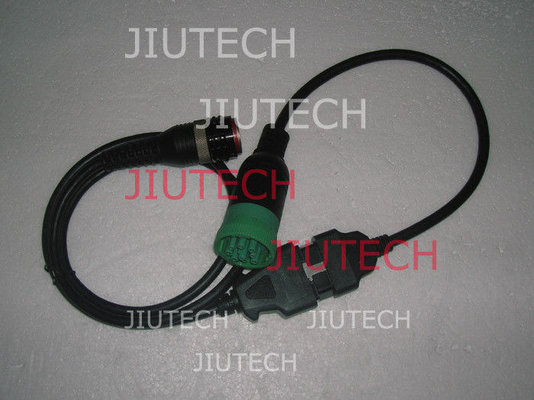 9 Pin Volvo Vocom Diagnostic Cable , OBDII 16 Pin Cable