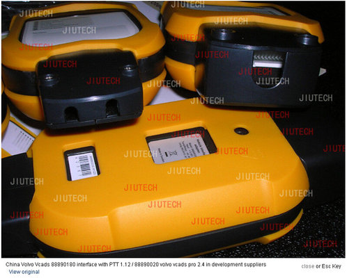 Volvo Vcads 88890180 interface with PTT 1.12 / 88890020 volvo vcads pro 2.4 in development