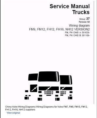 Volvo Wiring Diagrams Wiring diagrams for Volvo FM7, FM9, FM10, FM12, FH12, FH16, NH12