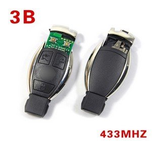 NEC Remote Key 433MHz for Mercedes-Benz Smart Remote Key 3 Buttons (V1)