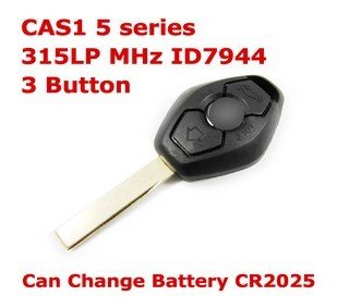 3 Buttons Remote Key ID7944 315LP MHZ for BMW CAS2 5 Series