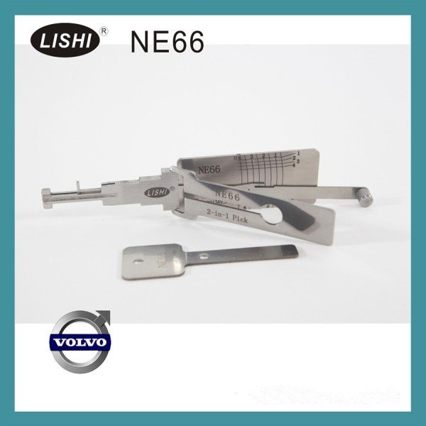 Metal la sélection de Lishi Volvo Ne66 2-In-2/décodeur automatiques, outil principal de voiture