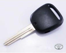 Remote Key Shell Side 1 Button For Toyota Left Blade No Logo