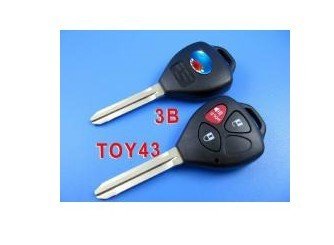 Remote Key Shell 3 Button for Toyota Camry Reversal (band red button)