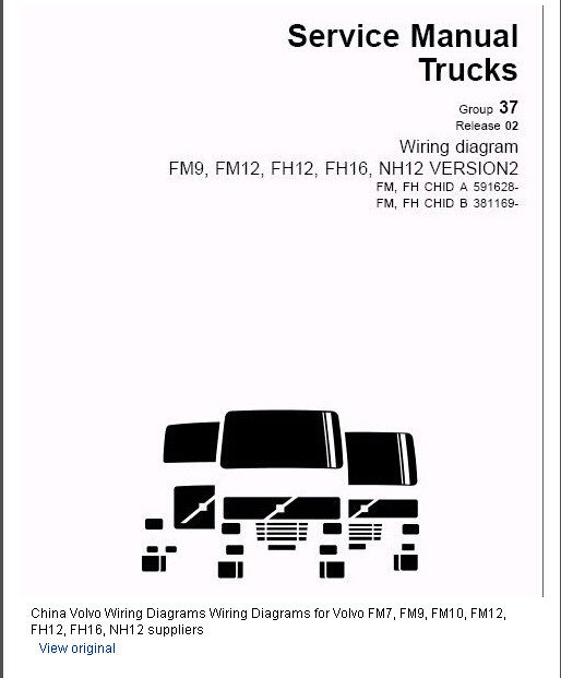 Volvo Wiring Diagrams Wiring diagrams for Volvo FM7, FM9, FM10, FM12, FH12, FH16, NH12
