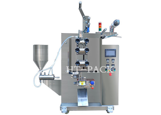 Vertical Form Fill Seal Fruit Jam / Shampoo Packing Machine With Pneumatic Pump supplier