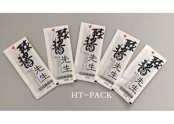 Medicine / Peanut Sauce Packaging Machine With Four Side Sealing supplier