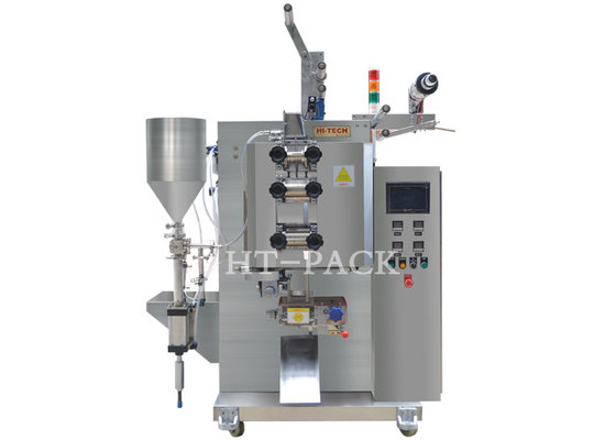 Medicine / Peanut Sauce Packaging Machine With Four Side Sealing supplier
