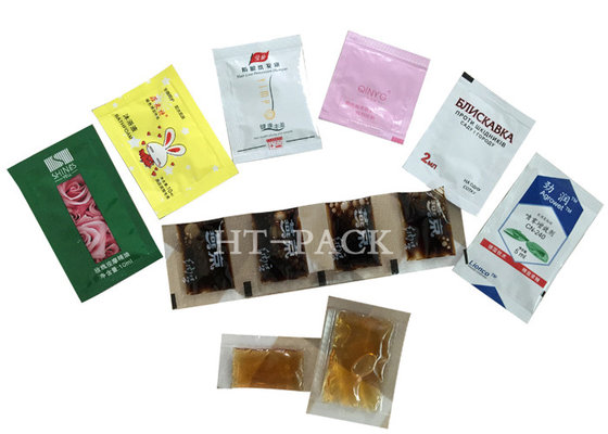Sachet Oil / Vinegar Automatic Liquid Packing Machine with Magnetic Pump supplier