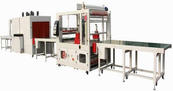 High Speed Semi-Automatic Packing Machine / Horizontal Door Panel Shrink Packing Machine supplier