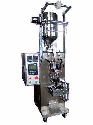 Filling Sealing Pillow Shape Automatic Liquid Packing Machine For Honey Paste supplier