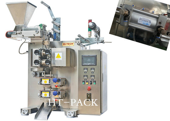 Coffee / Pesticide / Drug Granule Packing Machine With Center Side Sealed supplier
