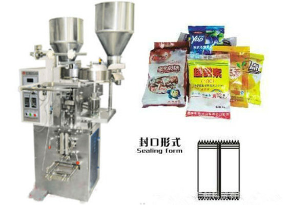 SUS 304 Vertical Automated Snacks Packing Machine With PLC Control supplier