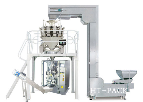 Full Automatic Potato Chips / Cookies Snacks Packing Machine 10-3000g supplier