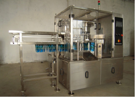Ketchup / Jam / Automatic Liquid Packing Machine With SUS304 Material , Silver Color supplier
