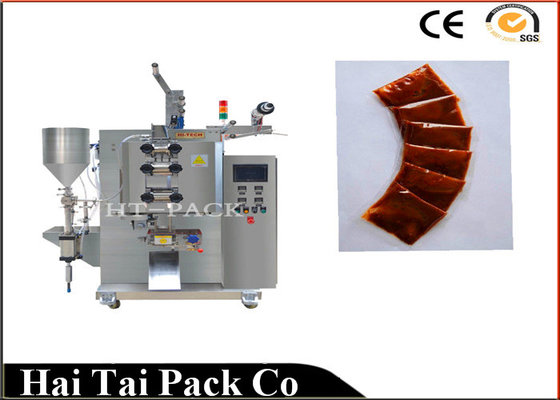 Portable Pure Chili or Peanut Sauce Packaging Machine , sachet packaging equipment supplier