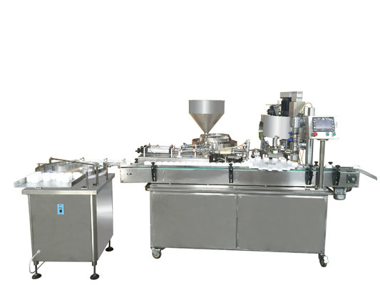 Electronic Automatic Bottle Filling Machine / Liquid Packing Machine For Sauce supplier