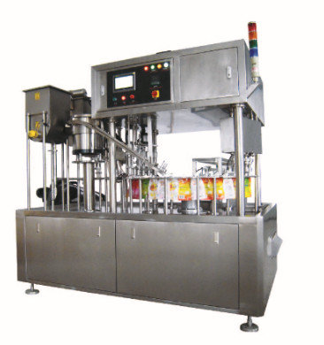 Doypack Bag Automatic Form Fill Seal Machines With PLC Controller , High Speed supplier