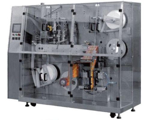 VFFS Tea / Granule / Round Bag / Coffee Pod Packing Machine With Carbon Steel Materials supplier