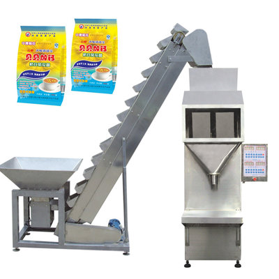 Electric Semi-Automatic Packing Machine For Nuts Beans / Granule , Silver Color supplier