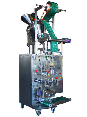 380V/50Hz Automatic Powder Pouch Packing Machine For Chemical / Food , 1.4KW Power supplier