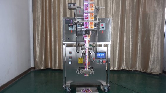 Stainless Steel fully automatic packing machine for seeds / Pea / Sugar , PLC Controller supplier