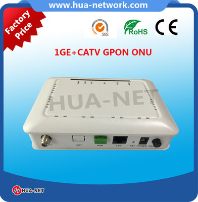 HZW-G801-T ONU GPON 1GE+CATV GPON ONU with high quality from HUANET