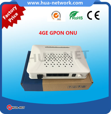 HZW-G804 1GE 4FE GPON ONU fully compatibility with OLT based on Broadcom/Huawei/ZTE/MTK chipset