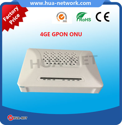 HZW-G804 1GE 4FE GPON ONU fully compatibility with OLT based on Broadcom/Huawei/ZTE/MTK chipset