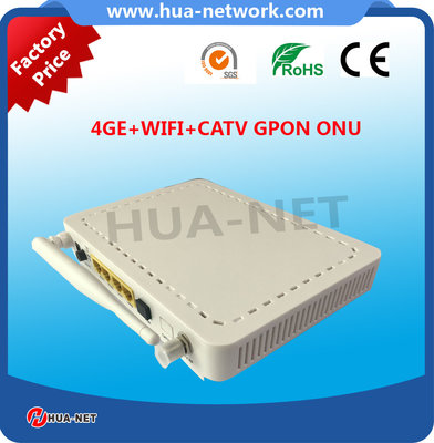 HZW-G804-TW ONT 4GE CATV WIFI GPON ONU for wholesale with fast shipment