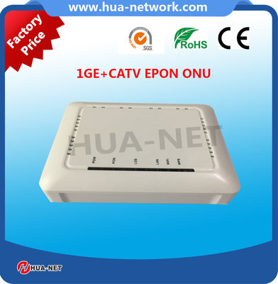 High quality HZW-E801-T ONU EPON 1GE+CATV EPON ONUwith fast shipment