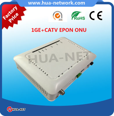 HUANET offer HZW-E801-T ONU EPON 1GE+CATV EPON ONU with huge stock