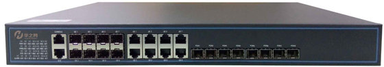 1U rack 8 Ports EPON OLT With SFP for Passive Optical Network FTTH