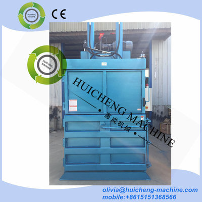 hyraulic vertical waste paper cardboard plastic press baler machine baling machine