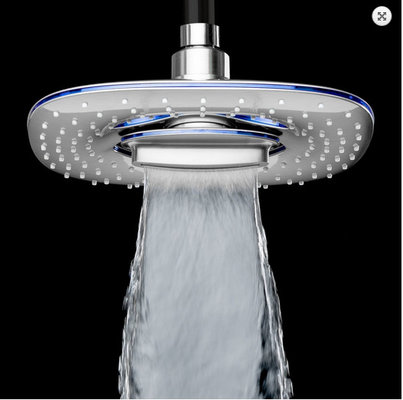 High Pressure Rainfull Overhead Rain Shower Head Silver Wall Mounted