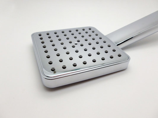 Exquisite Square Single Function Shower Head / Low Water Pressure Shower Head