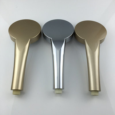 Removable Water Filter Shower Head Multi Function With Full Brown Stone Handle