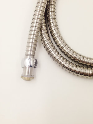 Wide Bore Shower Hose Stainless Steel , Shower Spray Hose With Conical End