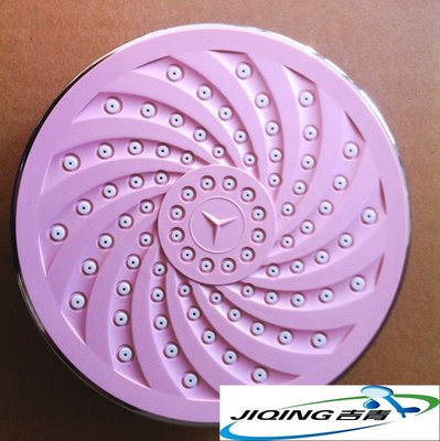 Colorful Rainfall Bathroom Overhead Shower Head From Ceiling Water Saving