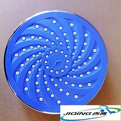Colorful Rainfall Bathroom Overhead Shower Head From Ceiling Water Saving