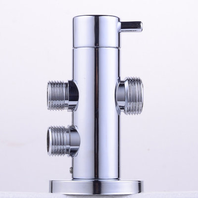 Faucet Shower Head Diverter , Shower Arm Diverter For Handshower With Suction Bracket