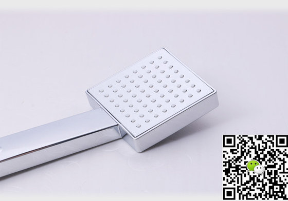 Large Rectangular Rain Shower Head Ceiling Mount Aluminium Alloy Material
