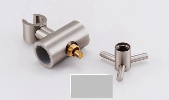Silver Sliding bar shower head holder Hand shower with bar  , rack gold shower head holder
