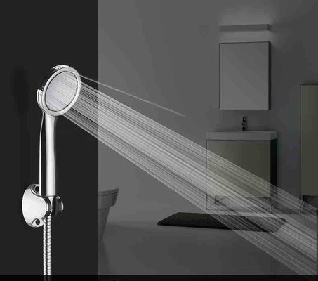 El cuarto de baño quita la cabezal de ducha del ahorrador del agua/el color plata moderno de la cabezal de ducha de la lluvia