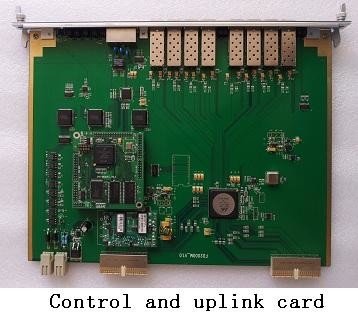 SNMP Telnet CLI management 8 PON ports GEPON OLT with 8 * GE + 8 *GE SFP uplink