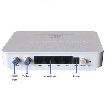 HomePlug AV solution EOC Slave Unit with 4 * 10/100M Ethernet 7.5MHz-30MHz